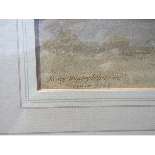 HENRY HOPLEY WHITE (London 1805-1867): A watercolour landscape ...