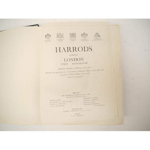Harrods Ltd (published): 'Get it at Harrods', an original 1928/29 ...