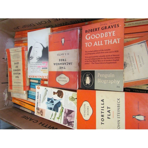 A quantity of Penguin paperback books