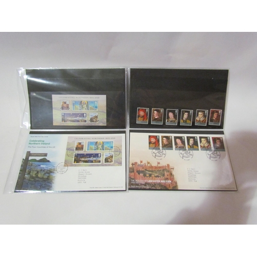 A collection of Royal Mail albums containing first day covers and mint ...