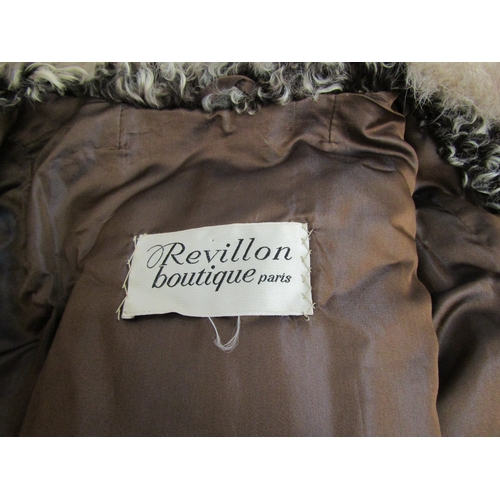Revillon boutique Paris Saks Firth Avenue, Persian lamb double breasted ...