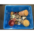 A collection of studio and other ceramics including Fishley Holland ...