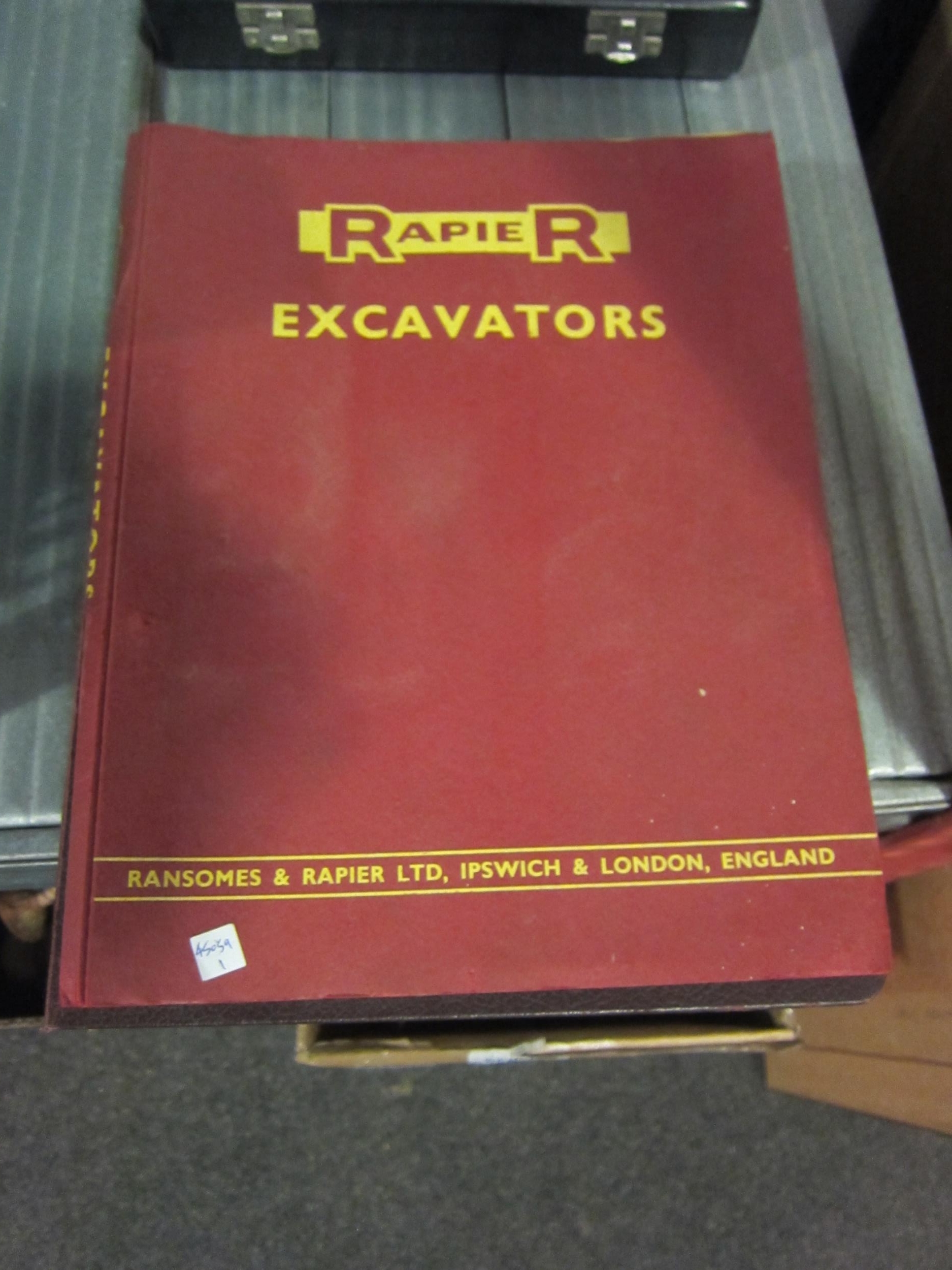 Ransomes & Rapier Ltd Ipswich & London, two excavators & cranes trade ...