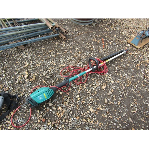 A long reach hedge cutter. DTI Failure: Please see information pages