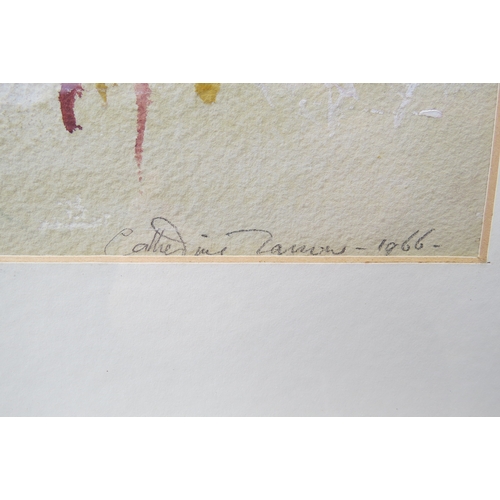 CATHERINE YARROW (1904-1990) (ARR) A framed and glazed watercolour ...
