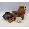 Studio Pottery including Lakes Truro, Jane Hamlyn, etc. (8)