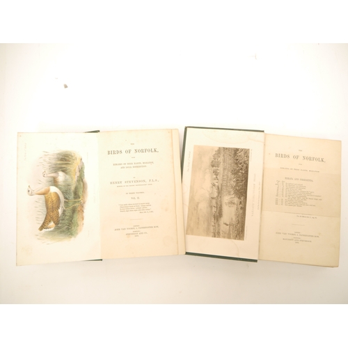 Henry Stevenson: 'The Birds of Norfolk, with Remarks on their Habits ...