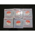 A selection of BBC Sound Effects 7" vinyl records including noisy ...