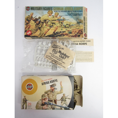 A collection of boxed/carded Airfix 00/H0 scale military vehicle ...