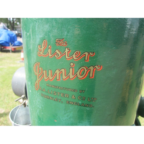 An R.A Lister Junior Type B 3.5hp stationary engine on dolly base, No ...