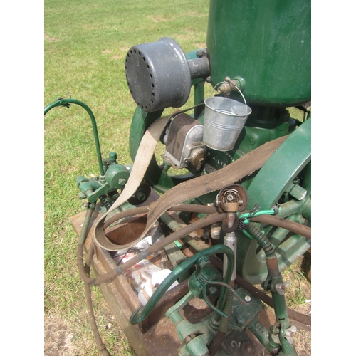An R.A Lister Junior Type B 3.5hp stationary engine on dolly base, No ...
