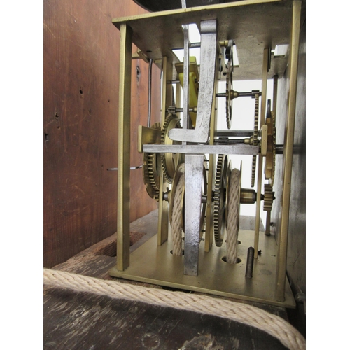 A George III oak cased longcase clock by Robert Davy of Hoveton, ornate ...