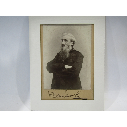Ephemera: signed photographs of William Booth and Evangelic Booth ...