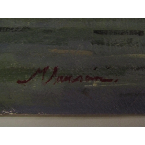 MIKE SAMSON (XX/XXI) Two unframed oils on board, Maldon scenes, Essex ...