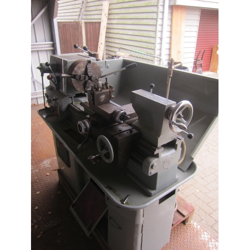 A Colchester 3 phrase student lathe. DTI FAILURE: Please see ...