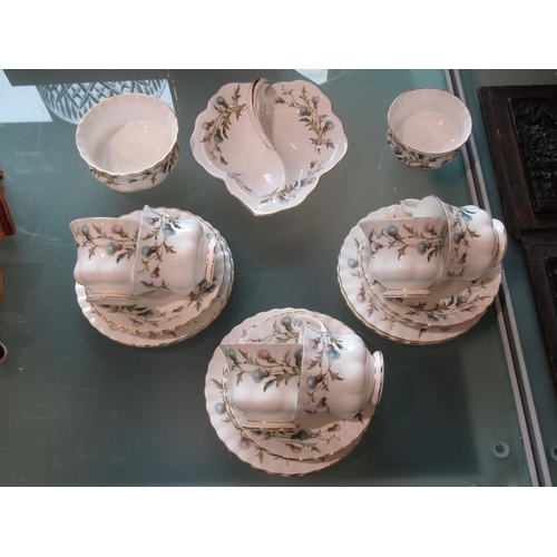 A Royal Albert "Brigadoon" part tea set