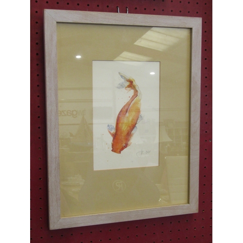 ALEX EGAN (Contemporary Norfolk artist) A framed and glazed watercolour ...