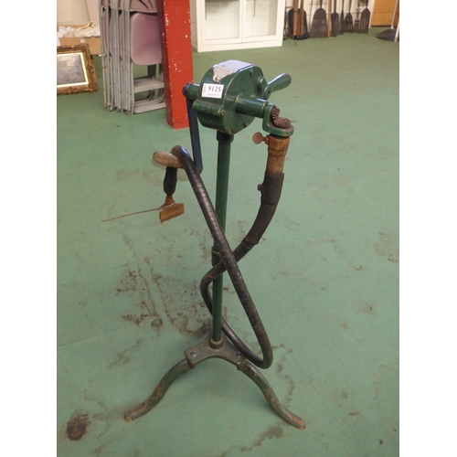A manual 'The Stewart' sheep shearing machine