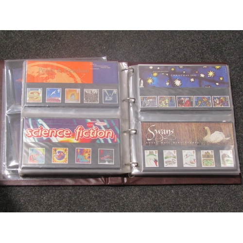 A collection of Royal Mail stamp presentation packs and books of stamps ...