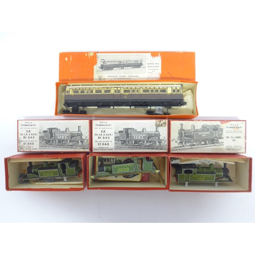 Thirteen boxed Wills Finecast built or part built 00 gauge model ...