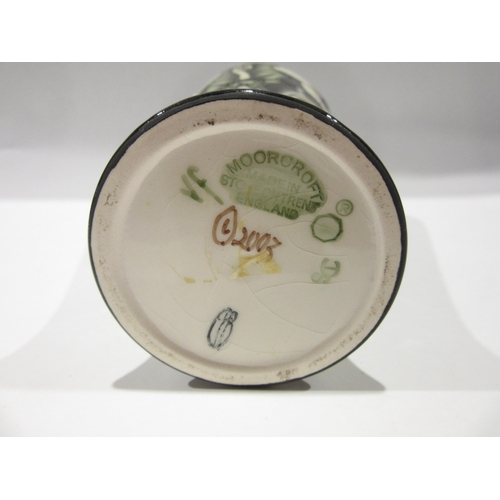 A Moorcroft vase of slender inverted baluster form, 121/8 shape ...