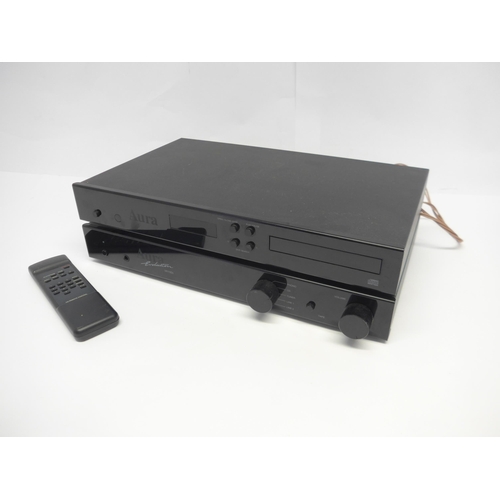 Hi-fi - Two B&W Aura hi-fi separates to include CD-100 CD player with ...