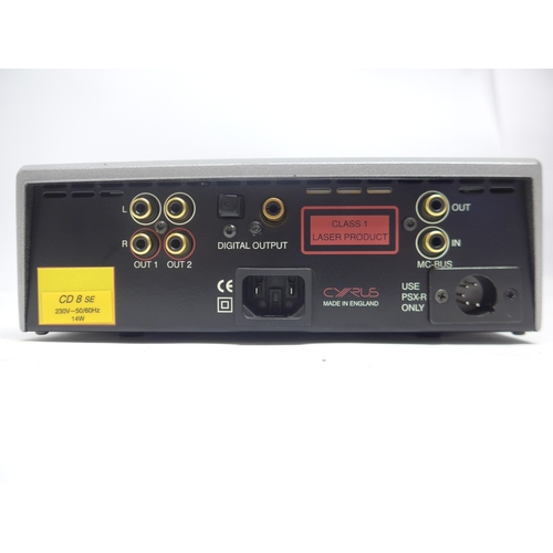 Hi-Fi - A collection of Cyrus hi-fi separates, comprising CD8 SE CD ...