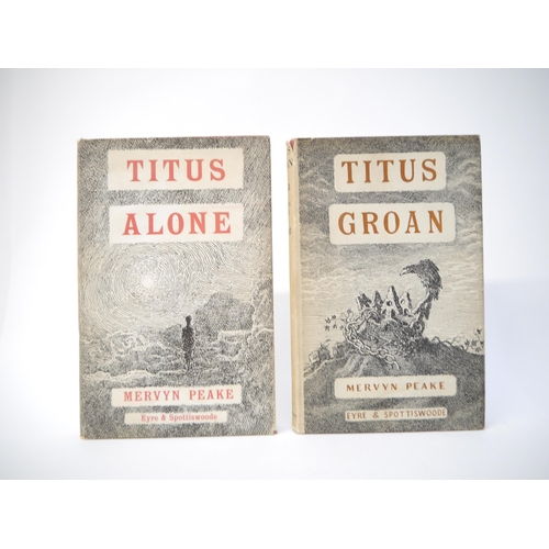 Mervyn Peake: 'Titus Groan', London, Eyre & Spottiswoode, 1946, 1st ...