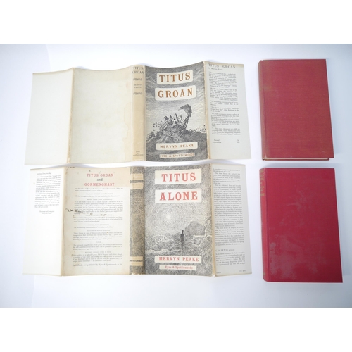 Mervyn Peake: 'Titus Groan', London, Eyre & Spottiswoode, 1946, 1st ...