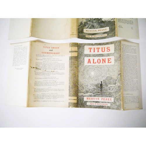 Mervyn Peake: 'Titus Groan', London, Eyre & Spottiswoode, 1946, 1st ...