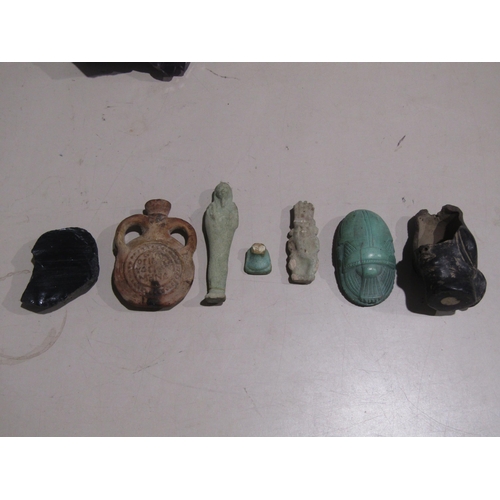 A small collection of items to include brass Alem, a large piece of ...