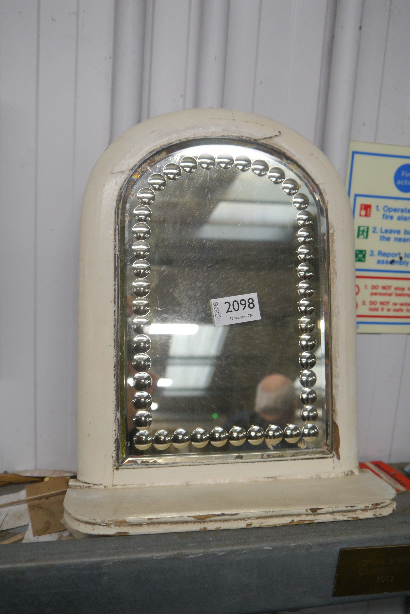 An Edwardian Gypsy mirror
