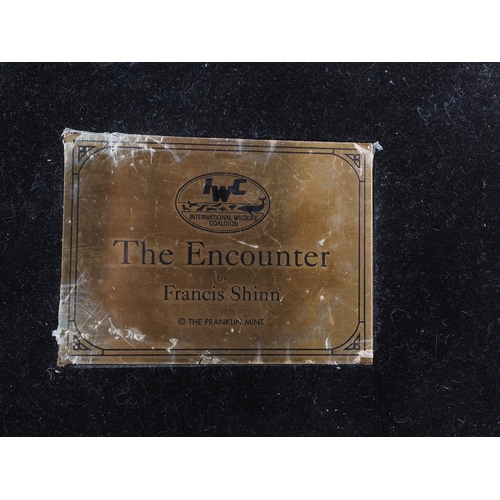 Francis Shinn: a limited edition bronze group, "The Encounter", two ...