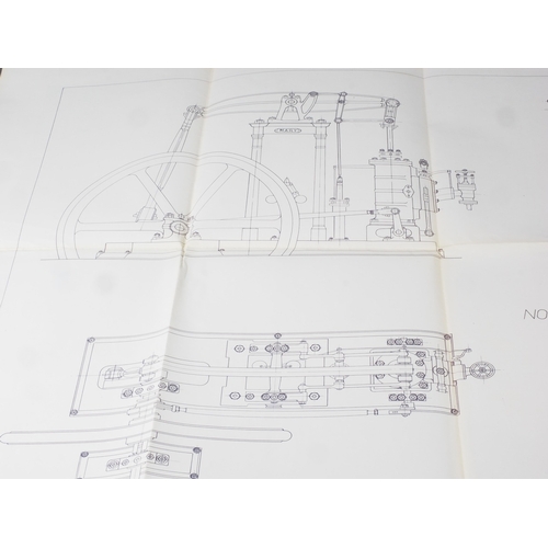 A scratch built scale model of a Reeves four pillar walking steam ...