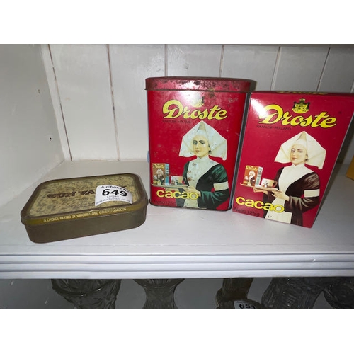 Vintage Coco Tin + Sun Valley Tin