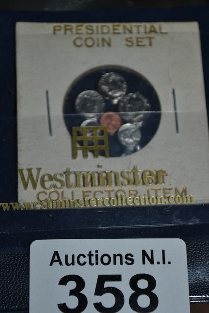 Mini Mint Collector Item Presidential Coin Set