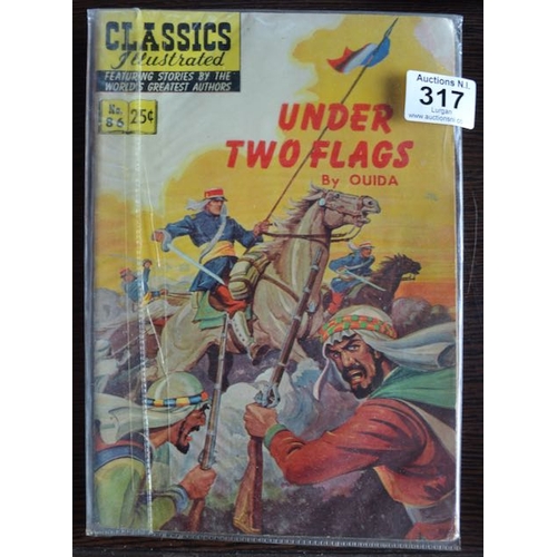 Classics Illustrated Issue 86 Under Two Flags