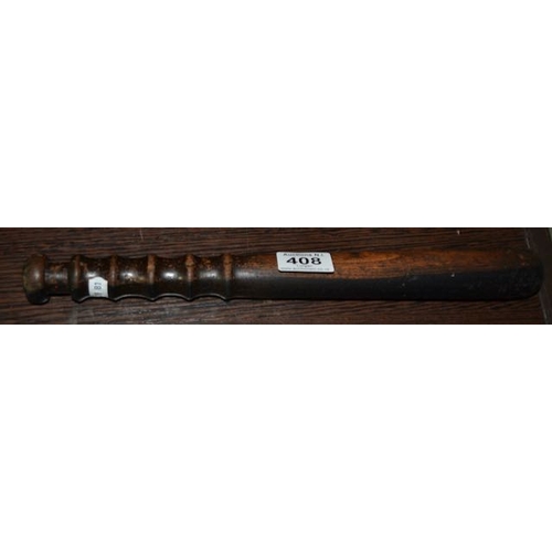 Old Wooden RUC Baton