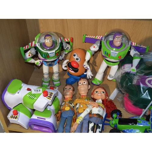 Lot Of Toy Story Toys Incl Buzz & Pull String Woody
