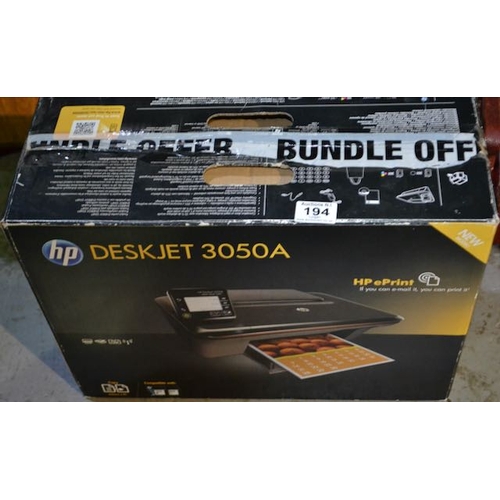 HP Deskjet 3050A Printer - Boxed