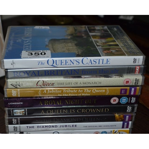9x Royal DVDs