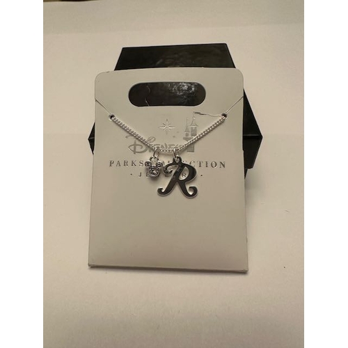 Disney Parks Collection Jewelry R Pendant Necklace