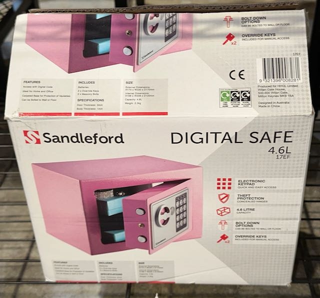 Boxed Sandleford Digital Safe