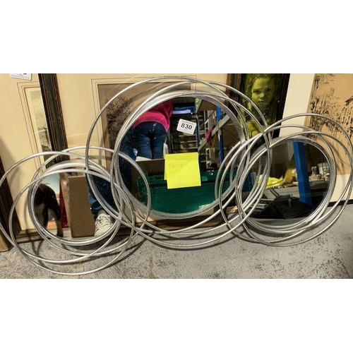 Contemporary 3 Circle Mirror