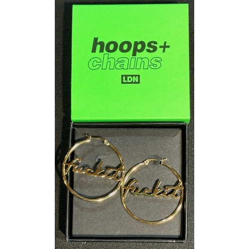 Hoops + Chains LDN Hoop Earrings