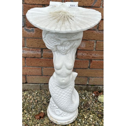 Mermaid Bird Bath