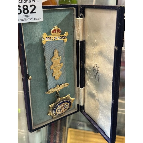 Silver Hallmarked RAOB (Royal Antediluvian Order Of Buffaloes)Roll Of ...