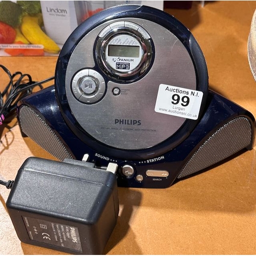 Philips Cd Walkman And Docking Sound Station