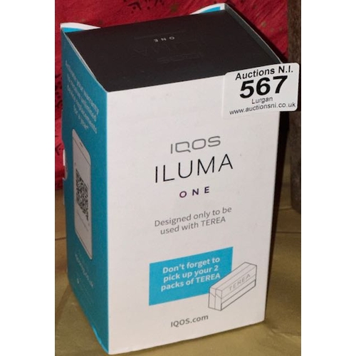 IQOS Iluma One Smart Core Induction One Unit with Charger for Use with ...