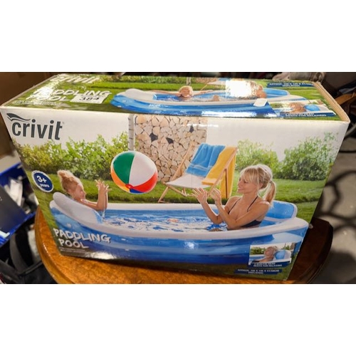 Box Sealed Crivit Paddling Pool